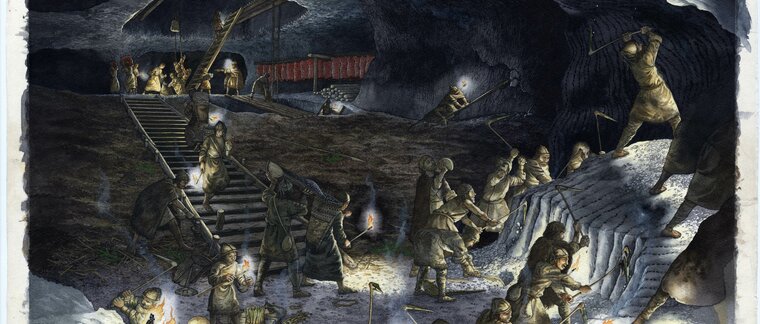 7000 years of salt history, high above the rooftops of Hallstatt