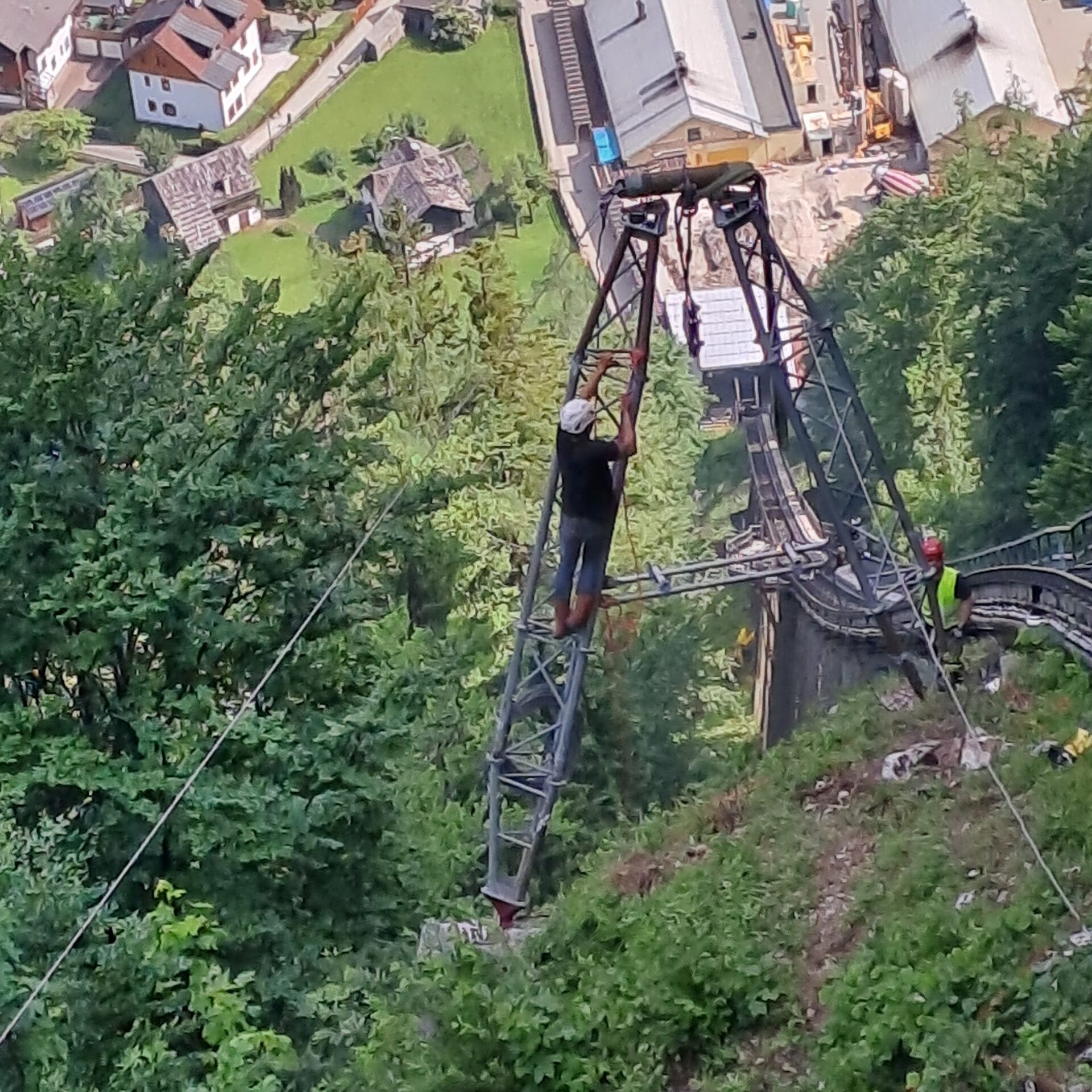 Construction diary - New funicular in Hallstatt